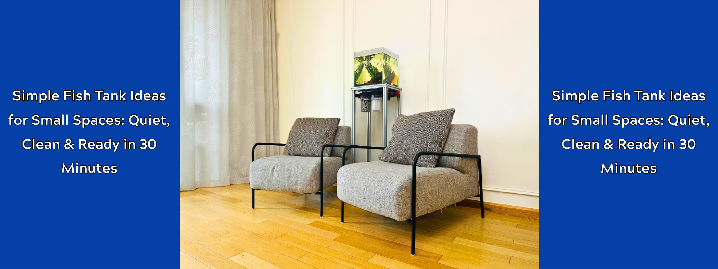 Simple Fish Tank Ideas for Small Spaces: Quiet, Clean & Ready in 30 Mi ...